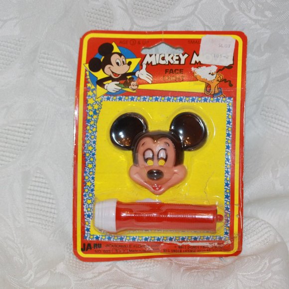 Disney | Toys | Walt Disney Mickey Mouse Vintage Jaru Face Light ...